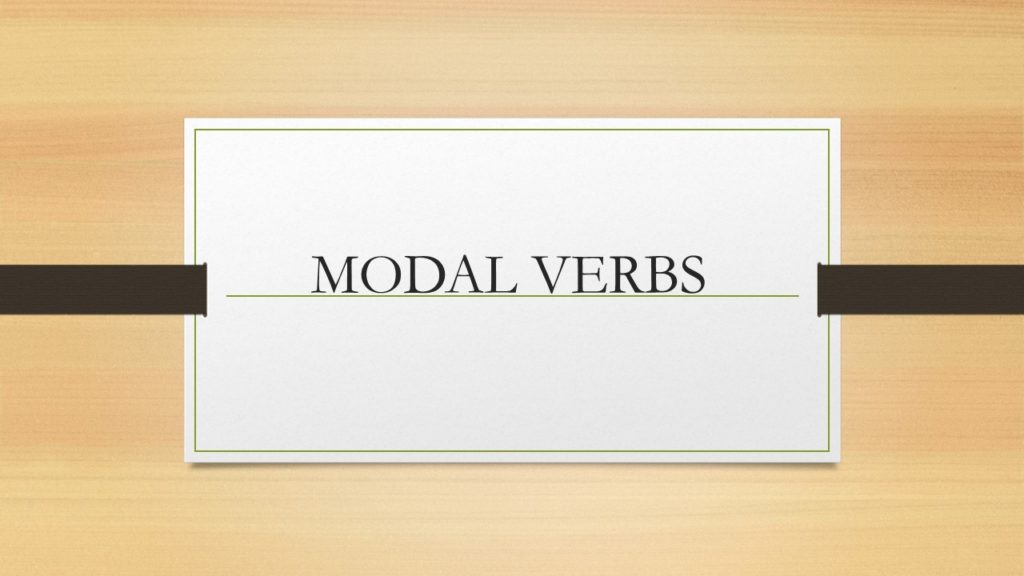 MODAL VERBS - colour-of-english